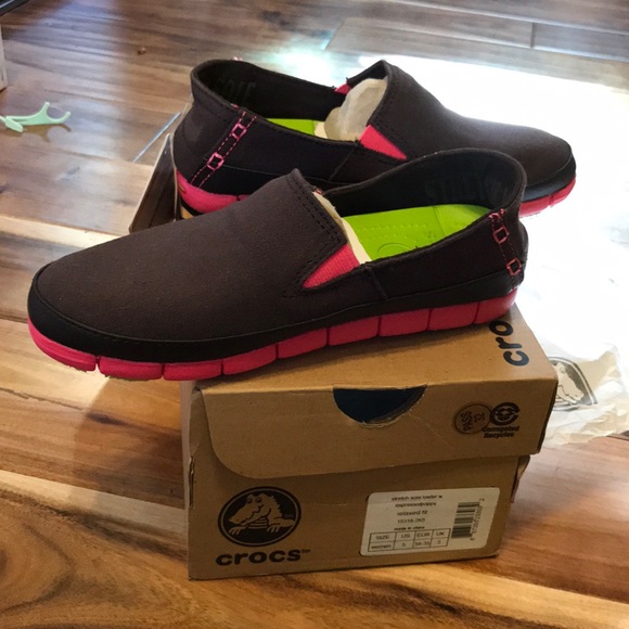 CROCS | Shoes | Crocs Stretch Sole Loader Bnwt Relaxed Fit | Poshmark